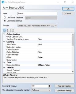 Use an AnySource Adapter in the Jet Data Manager – Jet
