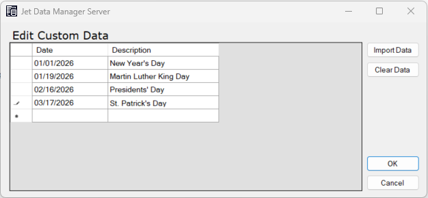 Add Custom Data to a Jet Analytics Project – Jet